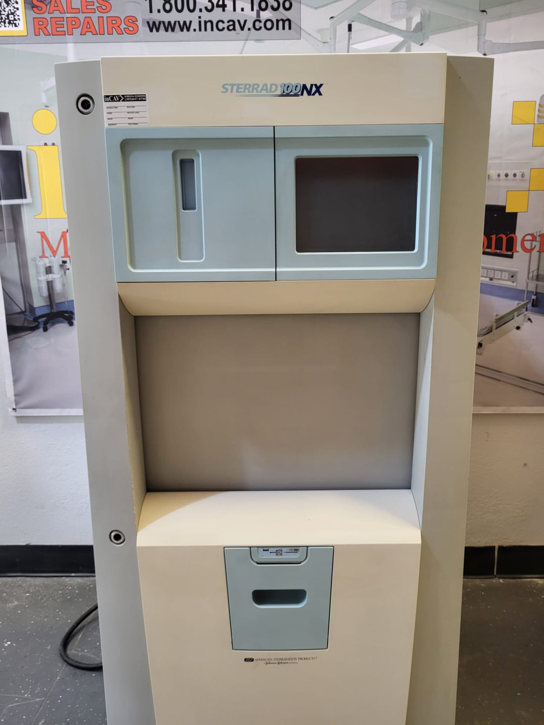 Johnson & Johnson ASP Sterrad 100NX Plasma Sterilizer CERTIFIED / PM R ...