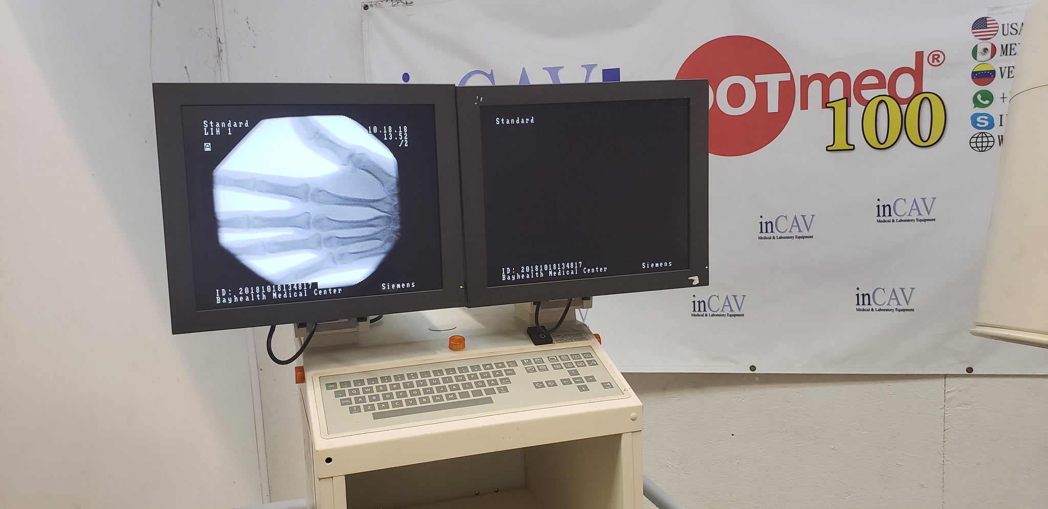 Siemens SIREMOBIL Compact 2002 with LCD and 2011 Tube C-ARM – inCAV ...