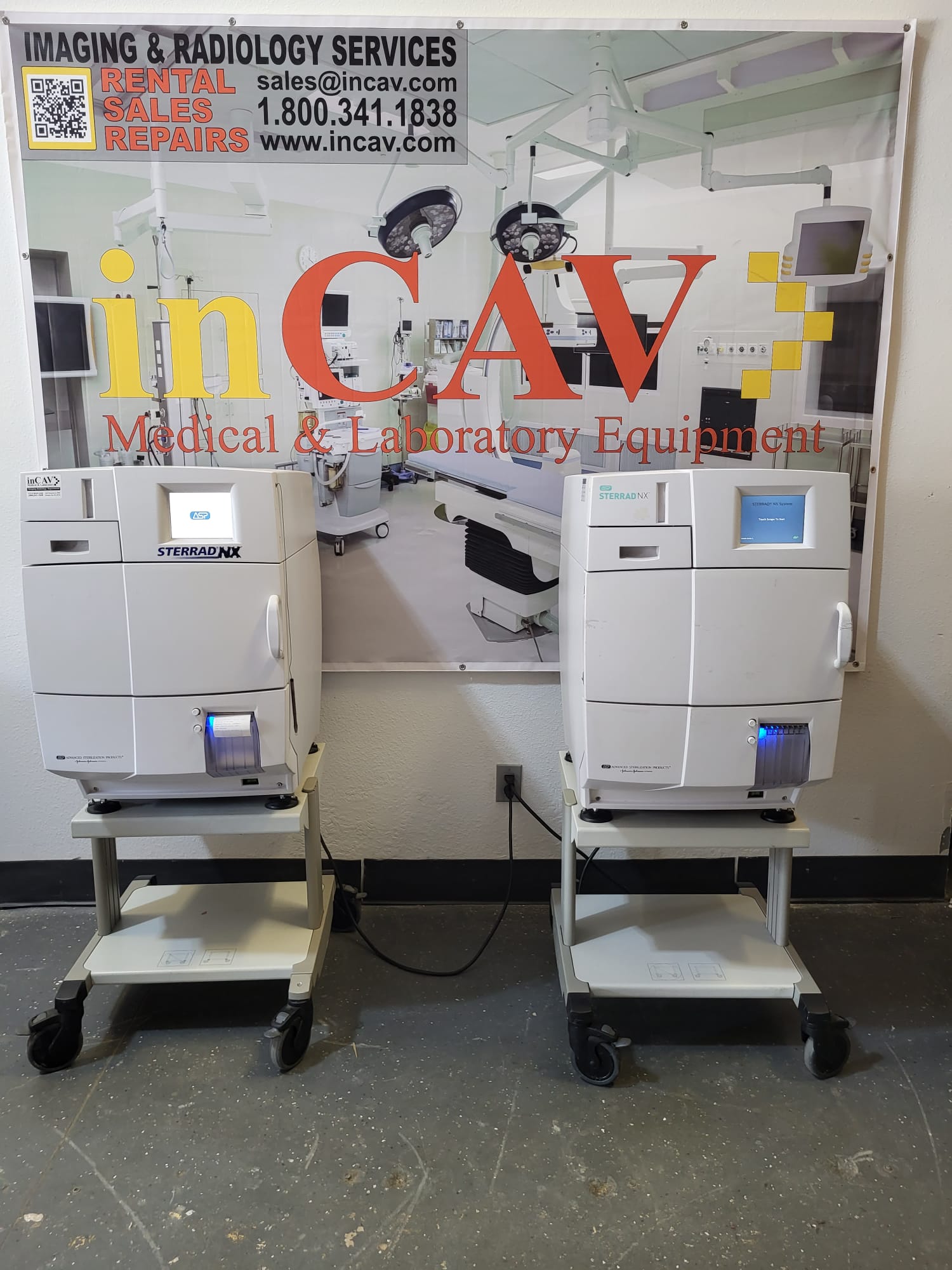 Johnson & Johnson ASP STERRAD NX Plasma Sterilizer CERTIFIED / PM READ ...